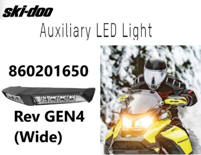 Ski-Doo OEM REV Gen4WIDE- Auxiliary Front Close Range LED Light ...