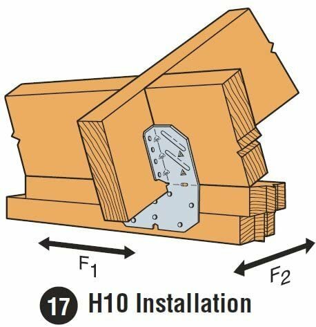 Simpson Strong Tie #H10-WEST H10 Hurricane Tie | eBay