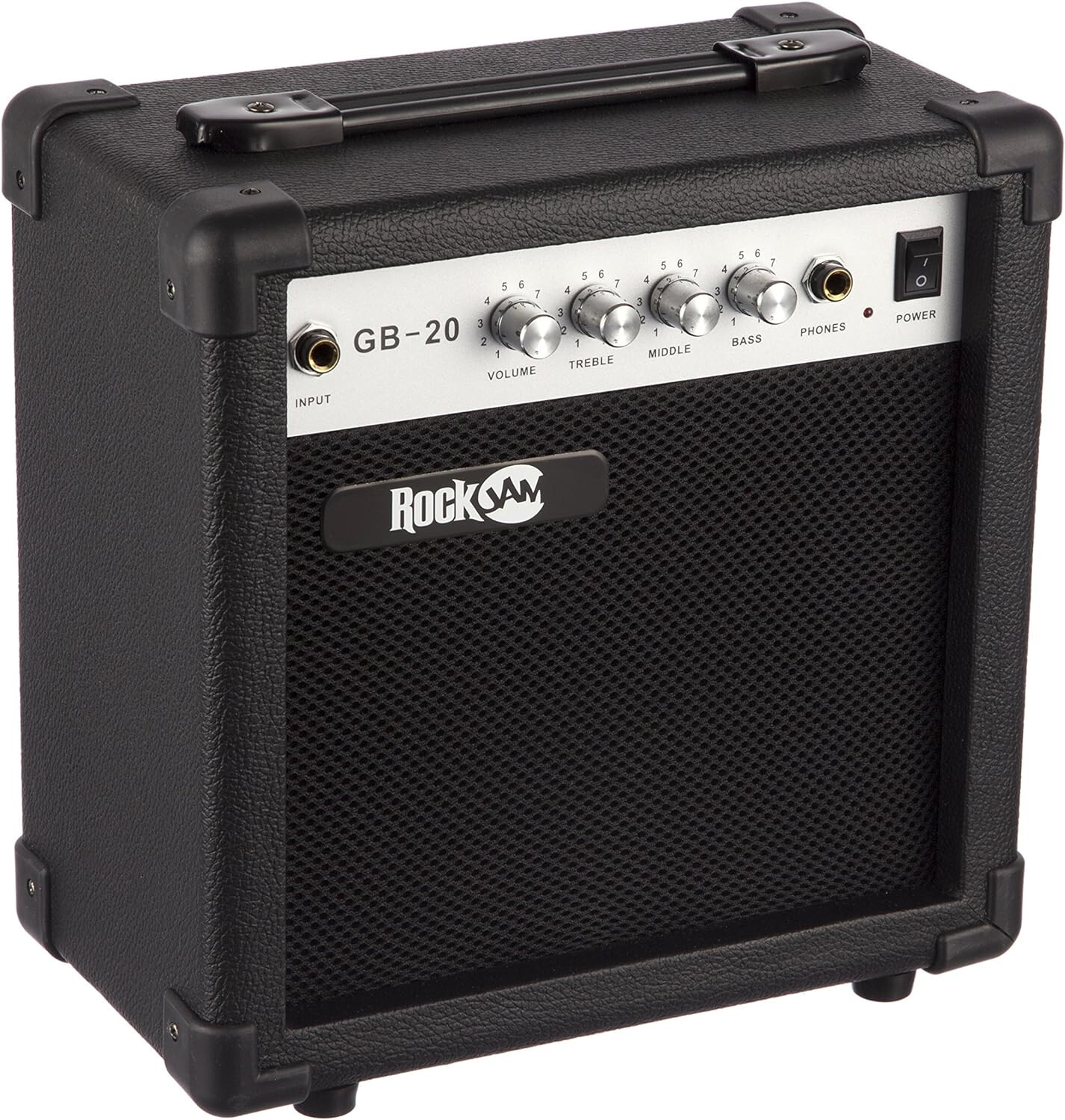 RockJam Electric Guitar Kit With Amplifier - Black (RJEG02-SK-BK) for ...