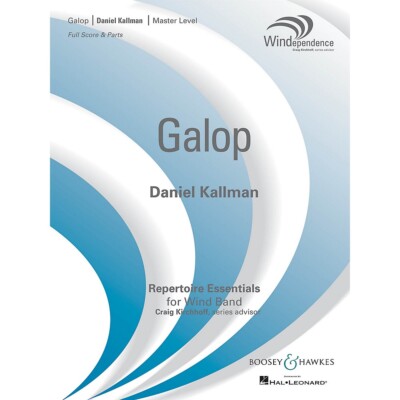 Galop (Score Only) Concert Band Level 4 Composed by Daniel Kallman | eBay