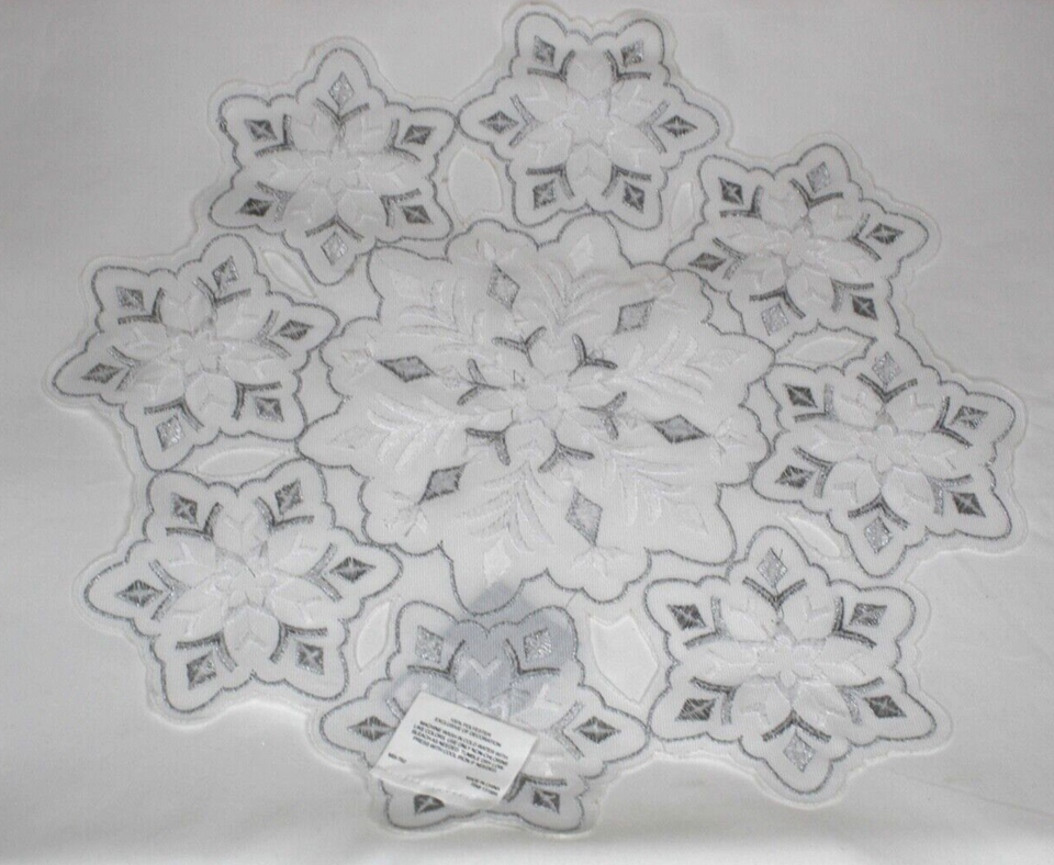 Robert Stanley Home Collection Snowflake Placemats Set of 6 | eBay
