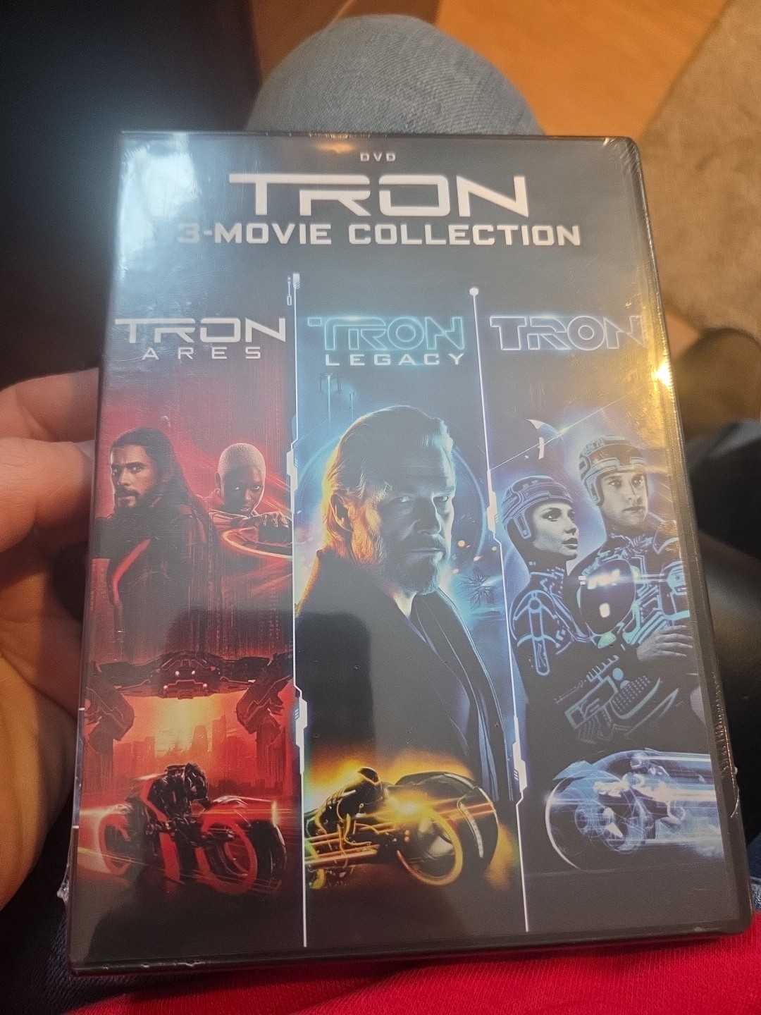 Tron: Ares / Tron: Legacy / Tron - Multi-Feature (3 Disc) [New DVD ...