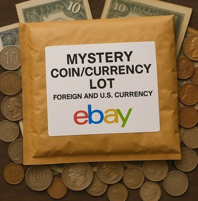Mystery Coins For Collectors(Random Coin Value $1-$10,000) Foreign & U ...
