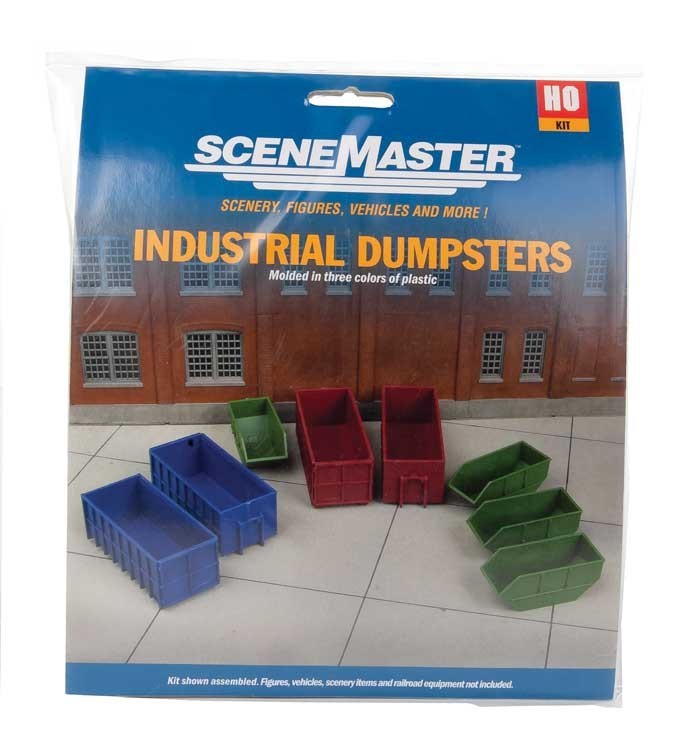 Walthers HO Scale Kit Industrial Dumpsters | eBay