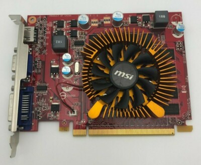 MSI GeForce GT 220 Video Card (VN220GT-MD1G) - 1024MB DDR2, PCI-Express ...