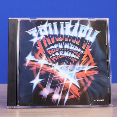 Rock 'N' Roll Machine by Triumph (CD, 1986, MCA) VG Condition | eBay