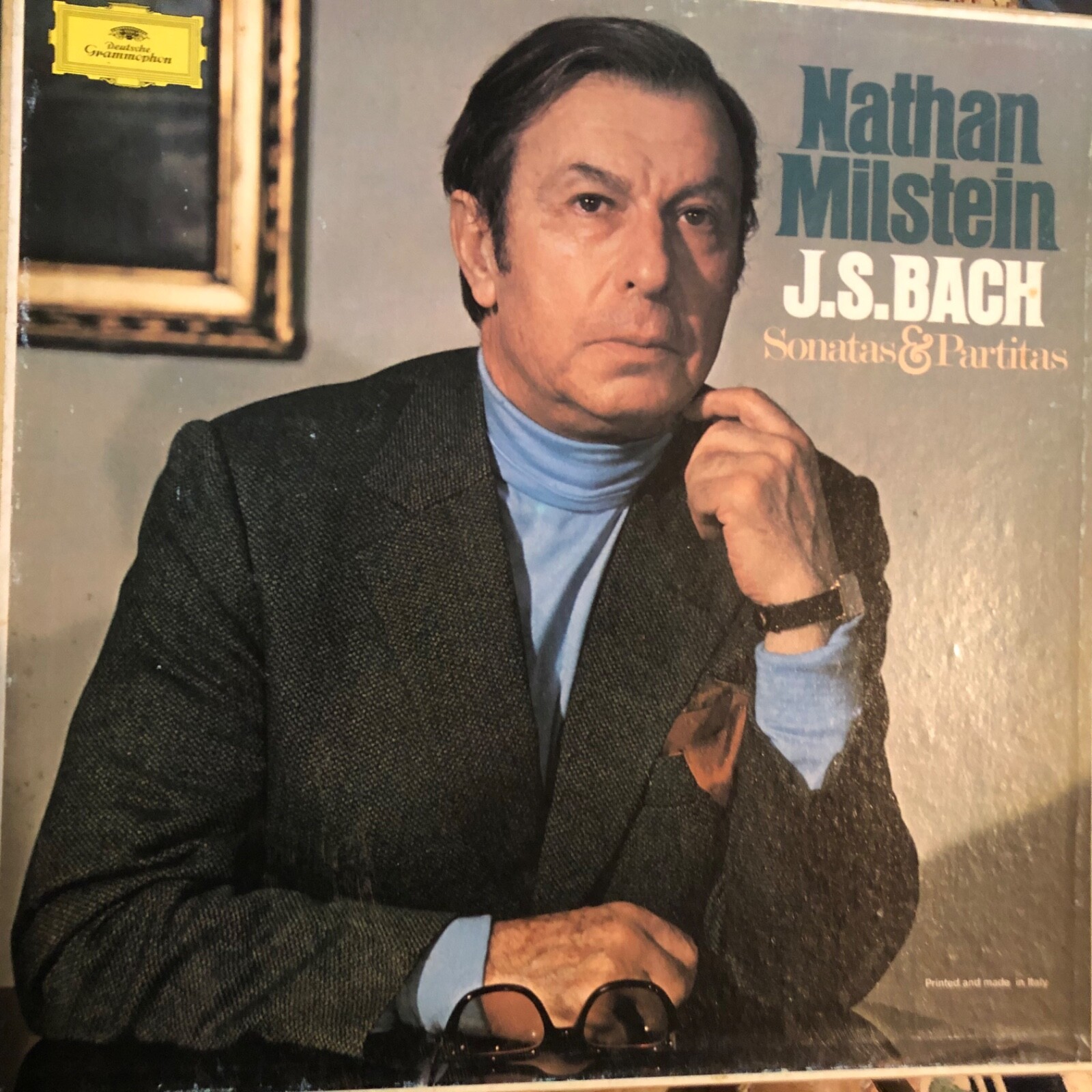 Nathan Milstein: J.S. Bach: Sonatas & Partitas Deutsche Grammophon ...