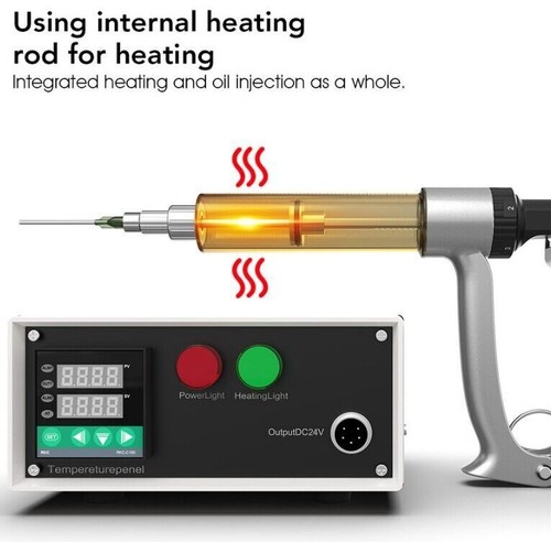 Handheld Semi Automatic Grease Injector Filler Gun Cartridge | eBay