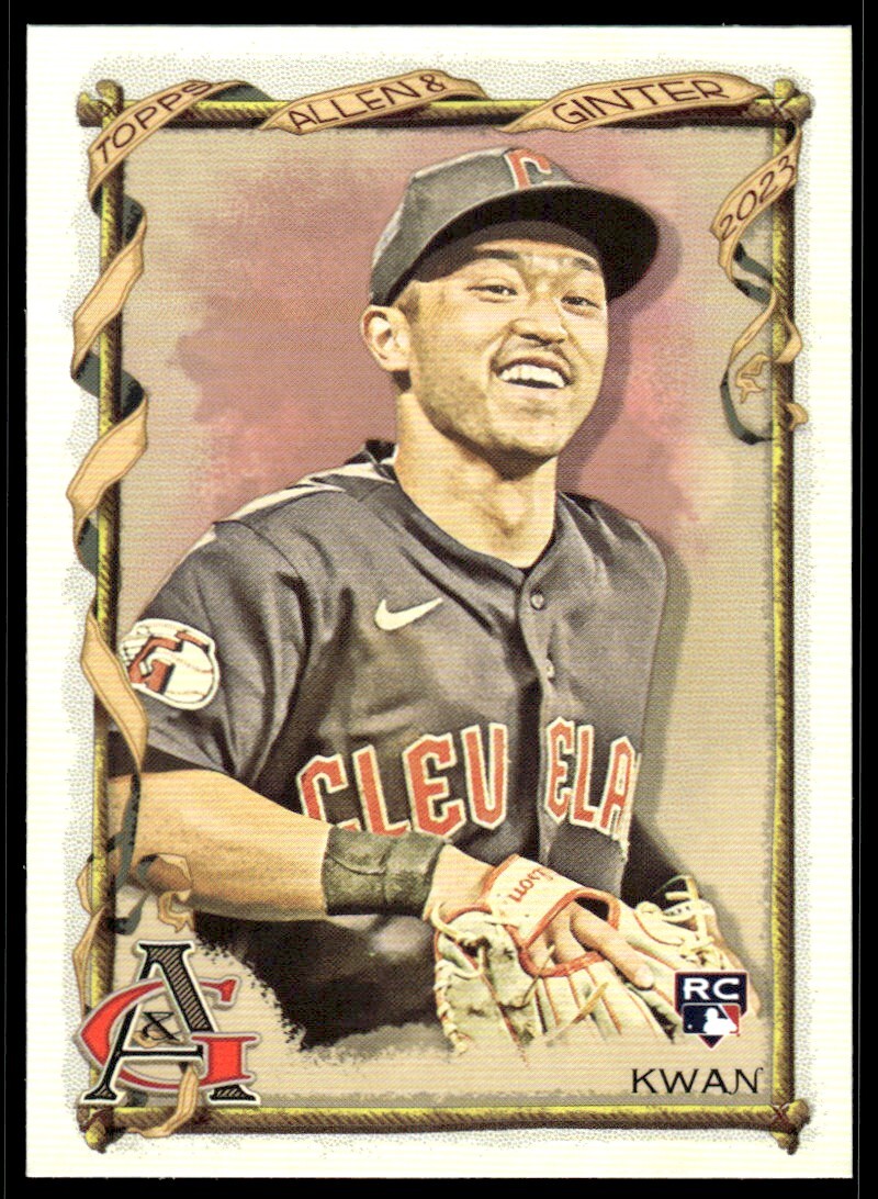 Steven Kwan 2023 Topps Allen & Ginter Rookie RC Card #181 Cleveland ...