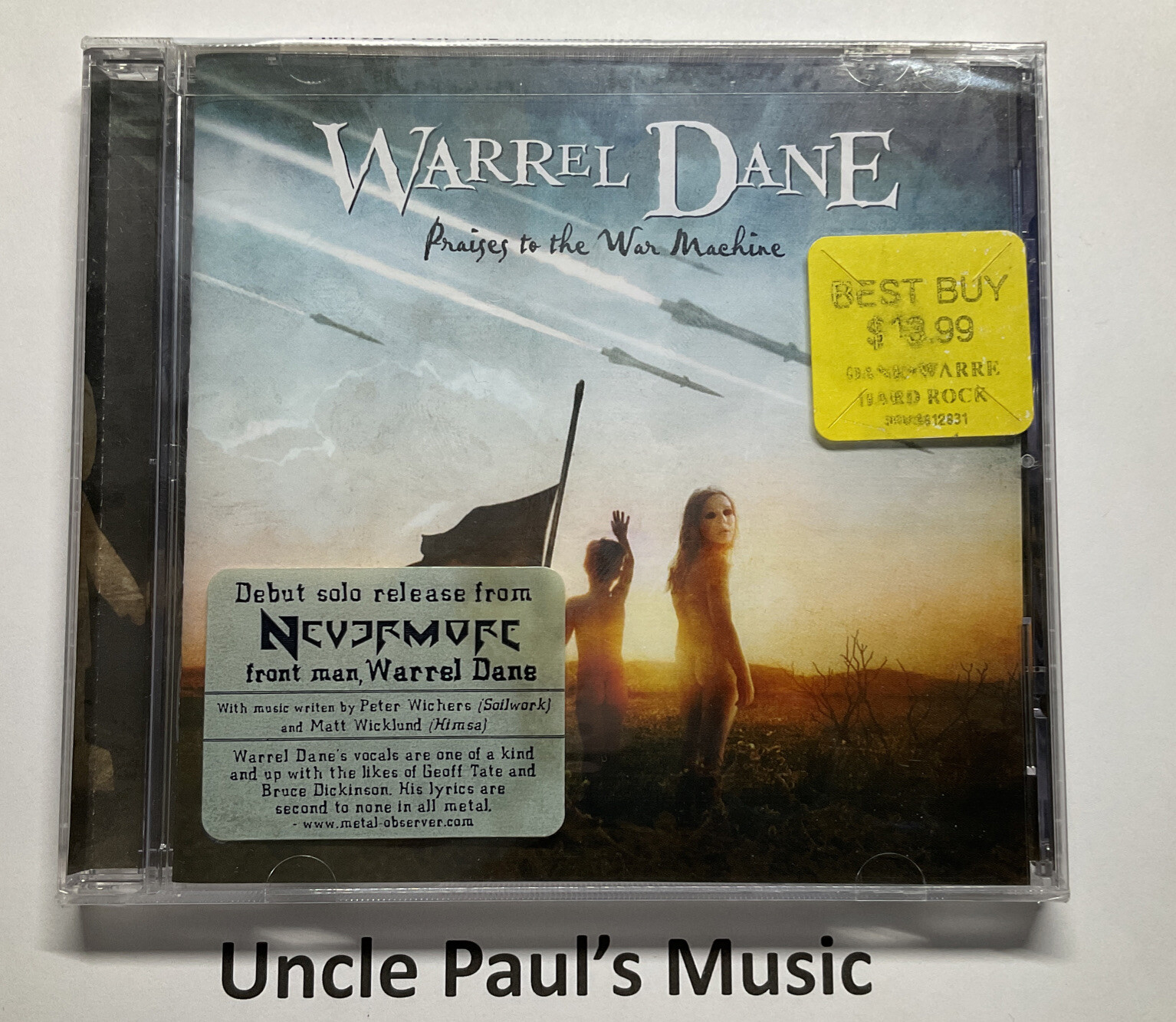Praises to the War Machine by Warrel Dane (Singer/Songwriter) (CD, May ...