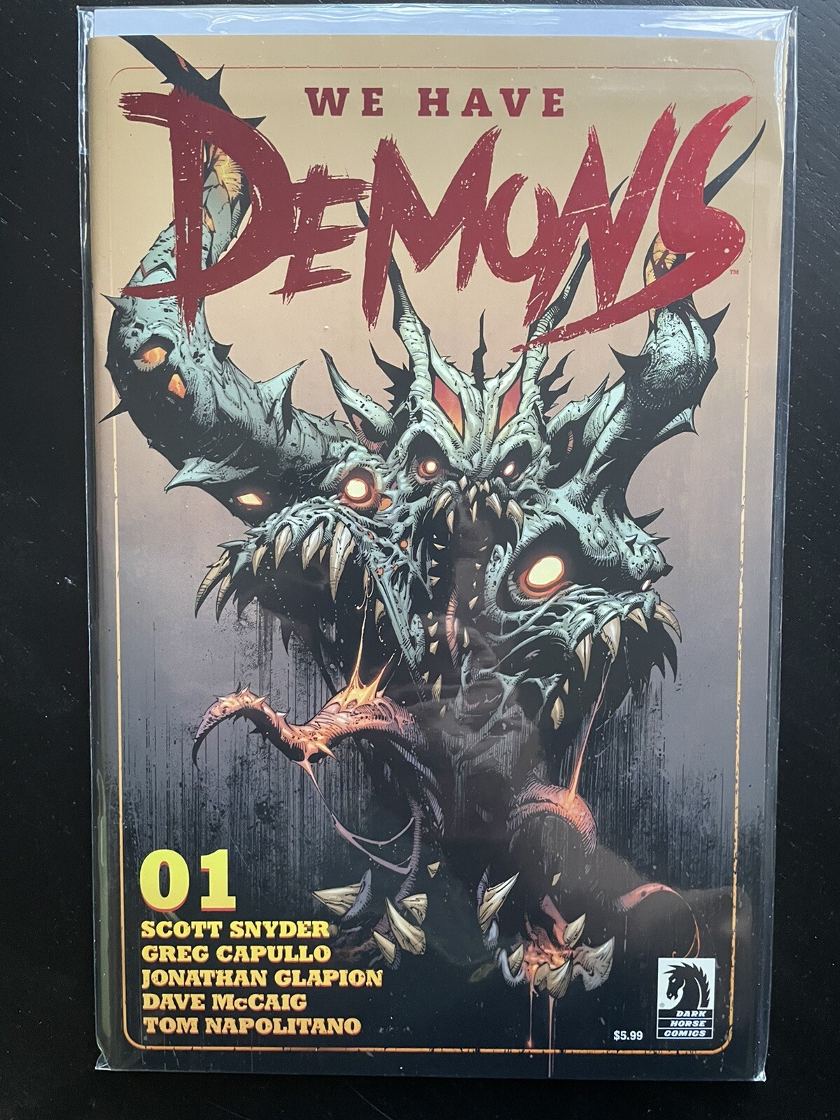 We Have Demons #1 Dark Horse Red Foil Variant Cover C. Brand New NM ...
