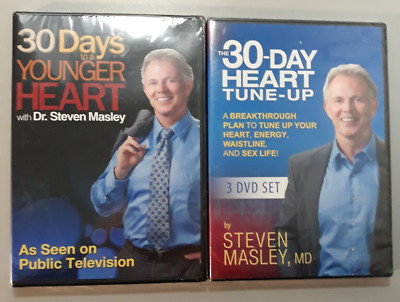 THE 30-DAY HEART TUNE-UP & YOUNGER HEART Steven Masley DVD NEW SEALED ...