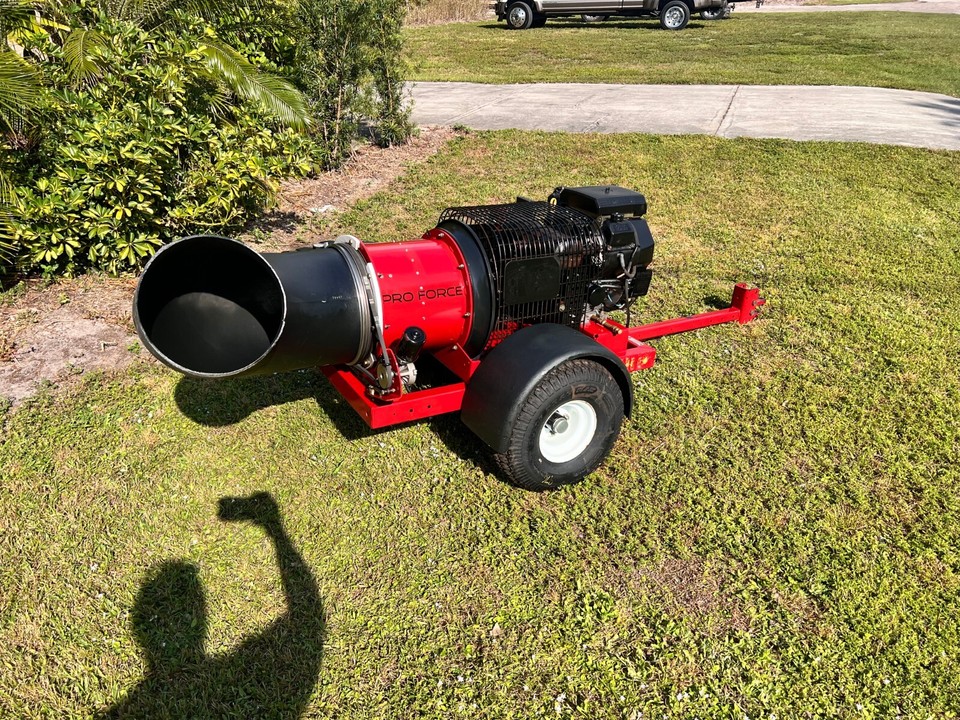 2017 Toro Turbine Pro Force Blower 920 hrs. 27 Kohler Gas Engine Tow ...