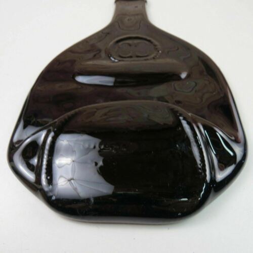 Slumped Glass Upcycled Melted Amber Baileys Bottle Cheese Serving Tray ...