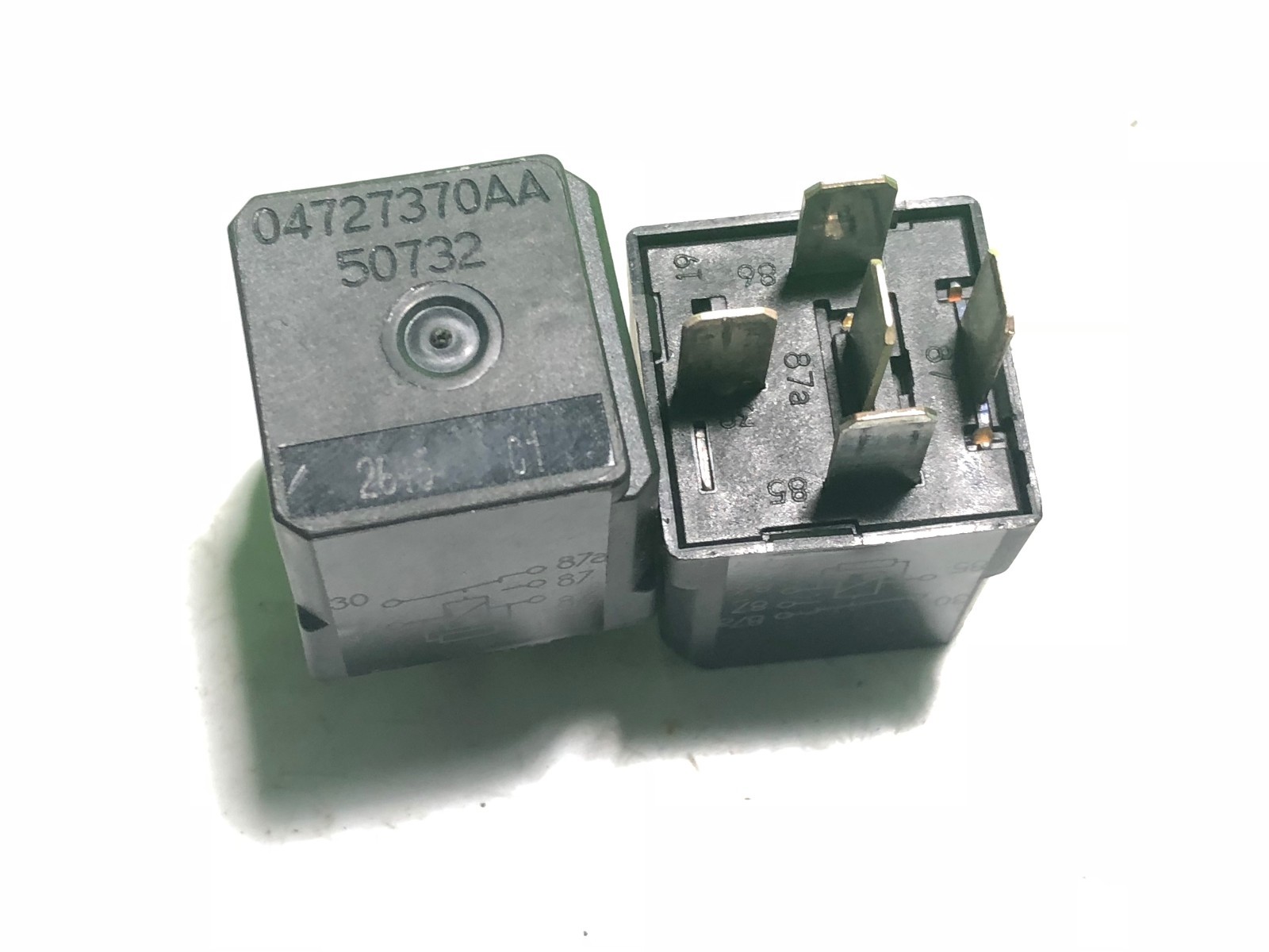 Dodge Chrysler Jeep Set of 2 Multi Function Relays Unit P: 04727370AA ...