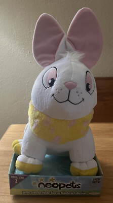 Neopets Jumbo Collector Plush Yellow Cybunny JAKKS Pacific 11.5 ...