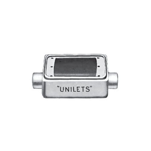 Appleton FSC175, 3/4" Hub, Iron, 1-Gang, Shallow, FSC, Cast Hub Device ...