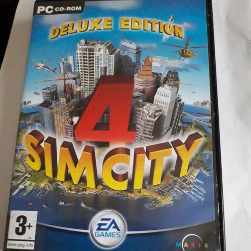 SIMCITY 4 DELUXE EDITION PC CD-ROM 2 DISCS INC RUSH HOUR EXP PACK+BOOK WINDOWS | eBay UK