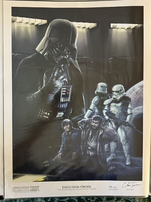 Star Wars Celebration limited art print Vader "Execution Order" by ...