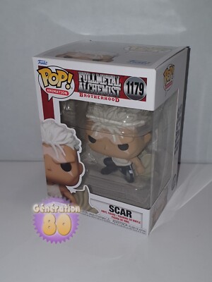 FUNKO POP SCAR 1179 FULLMETAL ALCHEMIST BROTHERHOOD | eBay