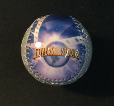 Universal Studios Souvenir Collectible Silver Star Baseball Slightly ...
