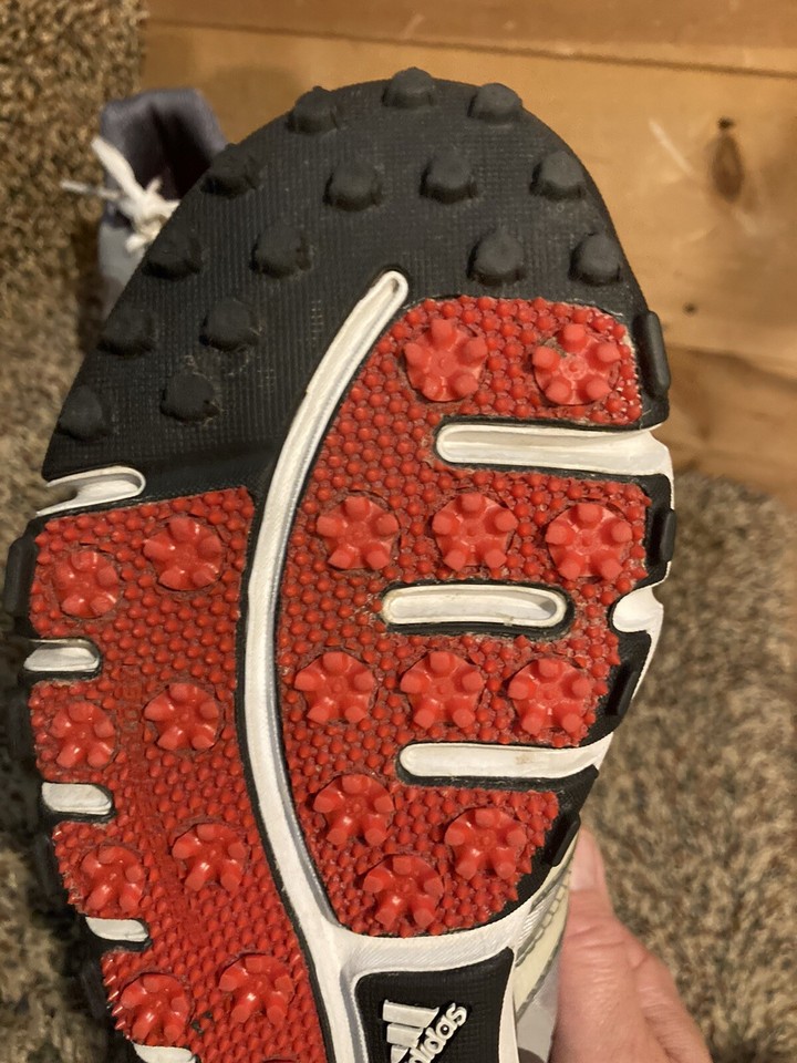 Adidas Men’s Golf Shoes Sneakers EVN 791001 Gray Red Size 9.5 | eBay