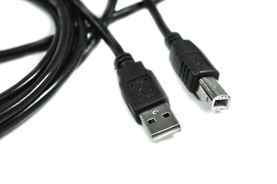3m USB Data Black Cable for HP Scanjet Pro 3500 f1 Flatbed Scanner ...