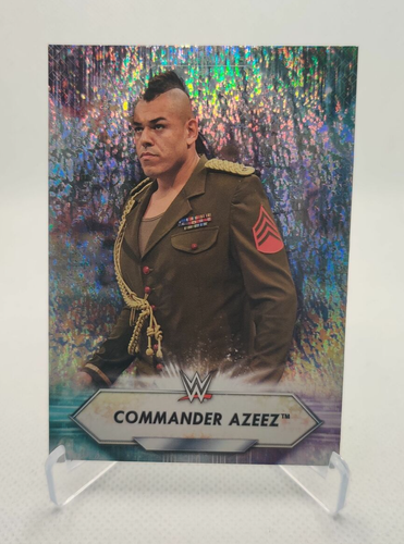 2021 Topps WWE Foilboard #145 Commander Azeez wrestling card | eBay