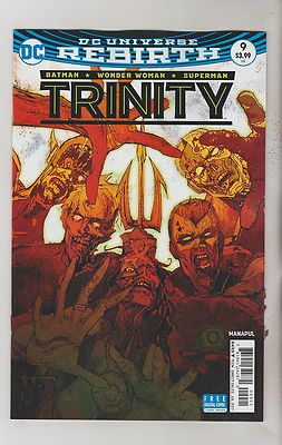 DC COMICS TRINITY #9 JULY 2017 REBIRTH VARIANT 1ST PRINT NM | eBay UK