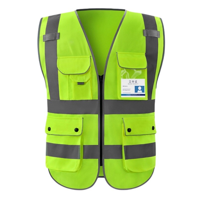 Hi Vis Protective Work Wear Security Waistcoat Executive Safety ...