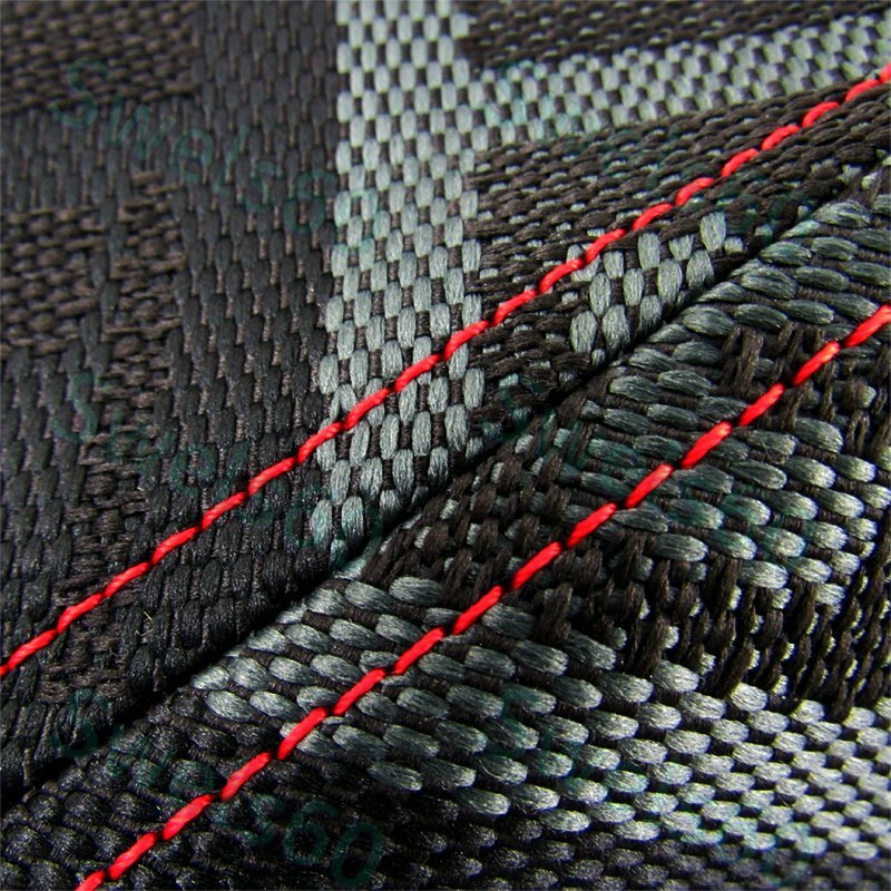 MT/AT Shift knob Shifter Boot Cover Red Stitches JDM Bride Racing Hyper ...