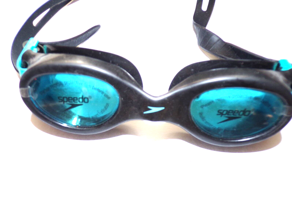 Speedo Black Jade Jr Sea Spray Swim Goggles Junior 6-14 UV Protection ...
