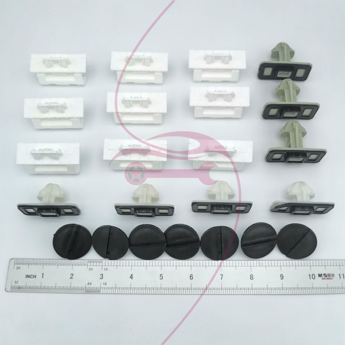 Side Skirt Attachment Parts Clips Set Fit Audi 2012-2014 A6 C7 ...
