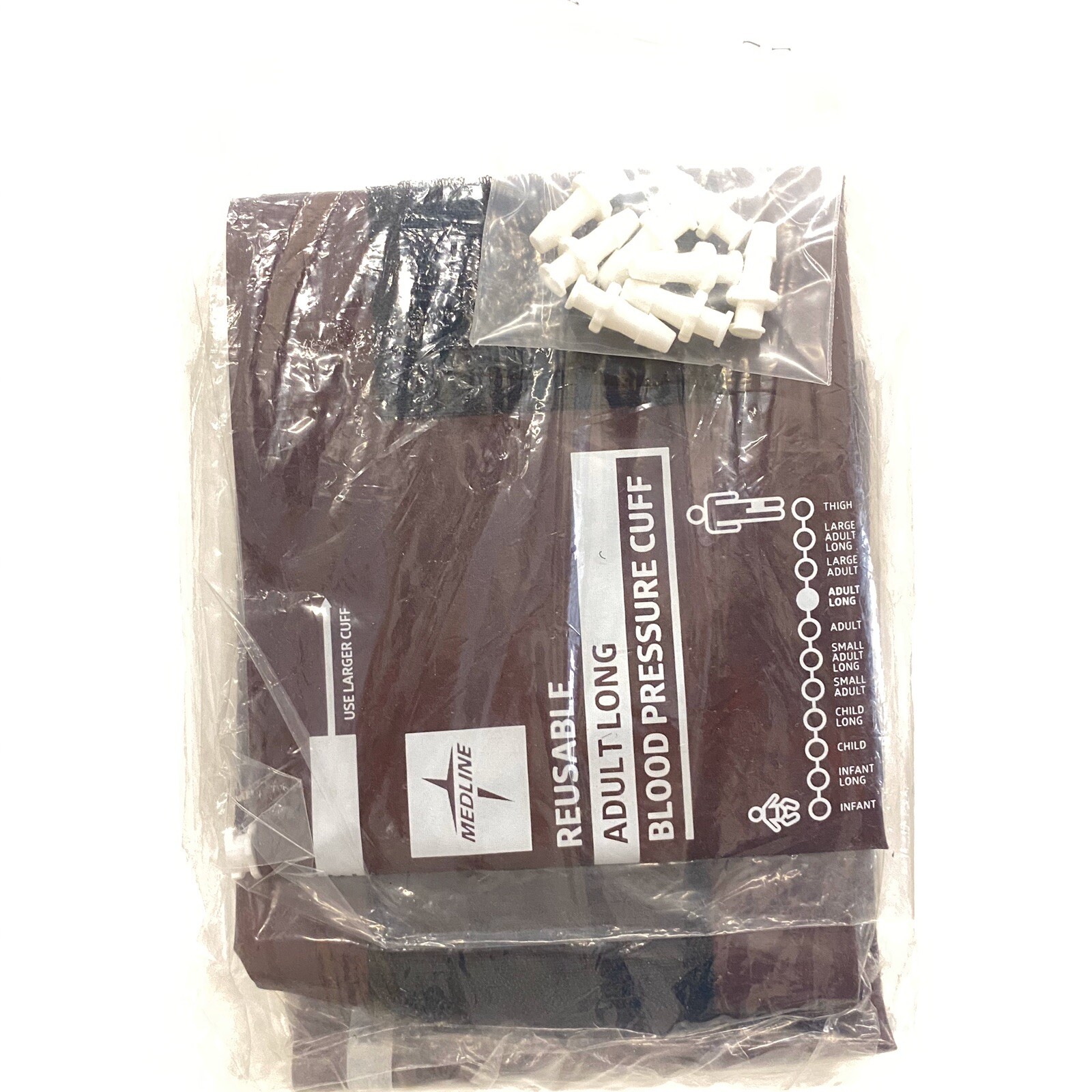 Medline Mds9913hpre Adult Reusable BP Cuff 1 Tube W HP Connector () for ...