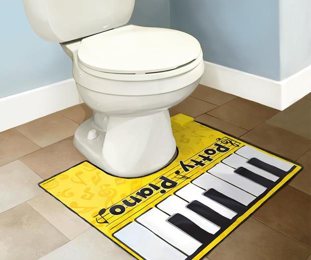POTTY PIANO - Hilarious Bathroom Toilet Funny GaG Gift - With Music ...