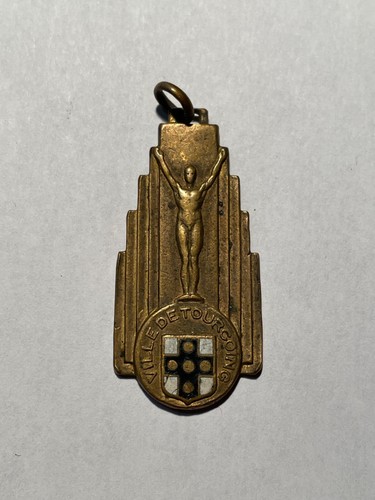 Antique Pendant Jewelry City of Tourcoing 1945 (138-21/A1-21) | eBay