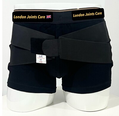 Hernia Support Underwear Inguinal Truss Boxer shorts pants Removable ...