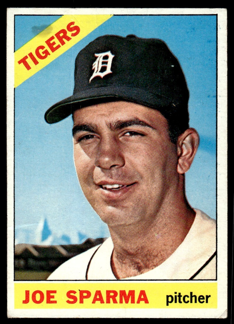 1966 Topps Joe Sparma + Detroit Tigers #267 | eBay
