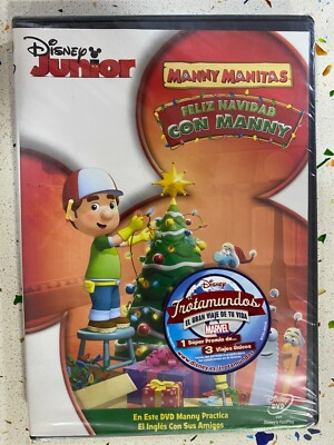 Manny Handyman DVD Happy Christmas with Manny Disney Junior | eBay ...