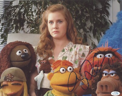 The Muppets Amy Adams Autographed Signed 11x14 Photo ACOA #3 | eBay