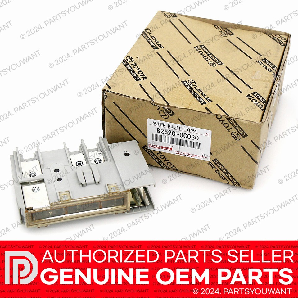 GENUINE Toyota Lexus OEM Fusible Link Fuse Block NEW 82620-0C030 ...