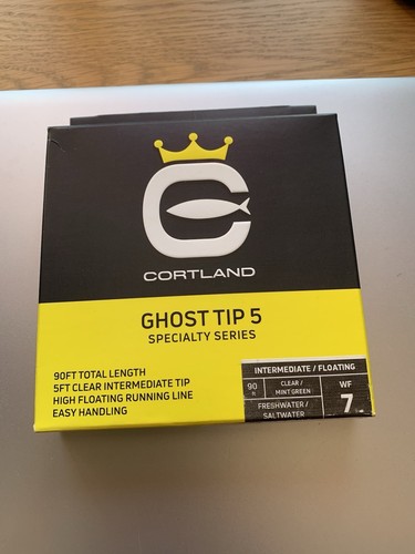 Cortland Ghost Tip 5 Sink Tip Fly Line - Intermediate/Floating WF-7 | eBay