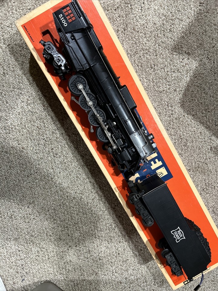 Lionel 6-18001 O Gauge Rock Island 4-8-4 Steam Loco & Tender #5100 NIB ...