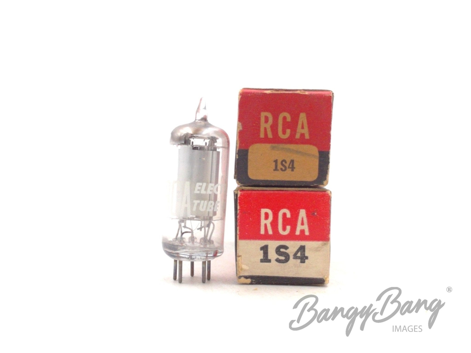 2 Vintage RCA 1S4/DL91 Dry Battery Audio Output Pentode Audio Vacuum ...
