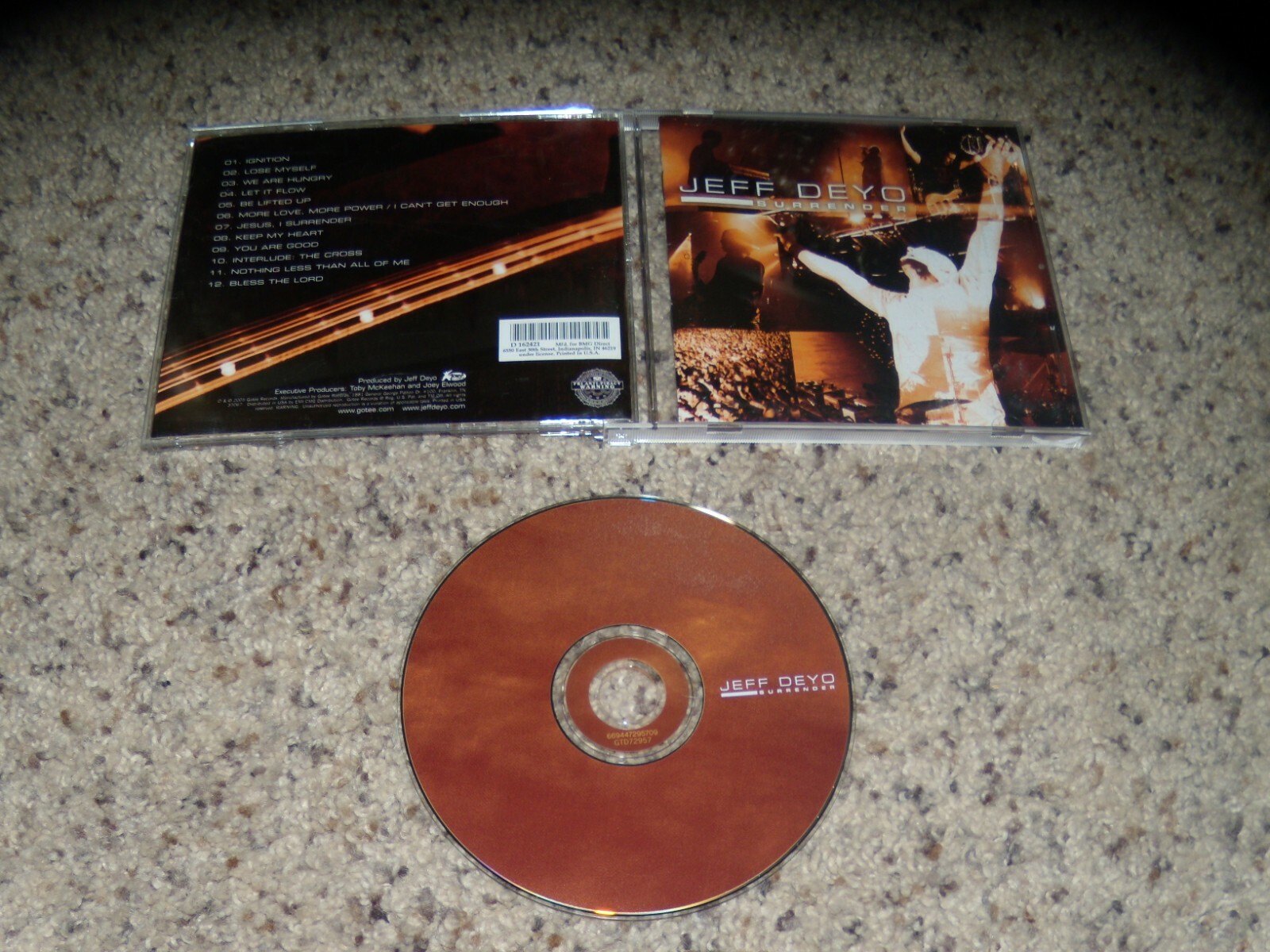 Jeff Deyo Surrender Music CD | eBay UK