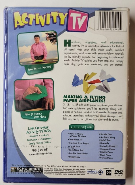 Activity TV - Making Flying Paper Vol. 1 (DVD, 2008) for sale online | eBay