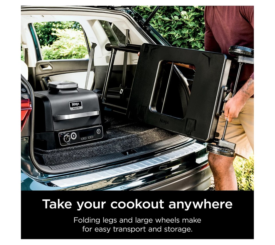 Ninja Woodfire Collapsible Grill Stand | eBay