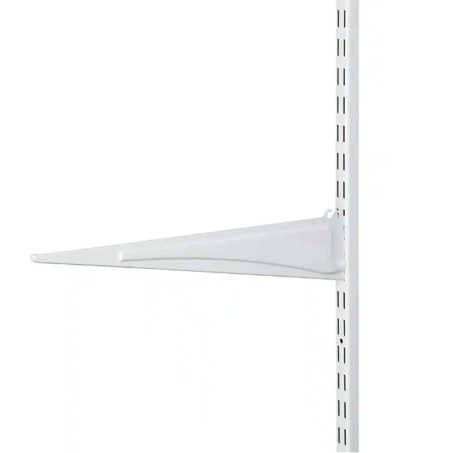 ClosetMaid 2853 Shelf Track Bracket 12 in. Adjustable for Wire Shelving ...