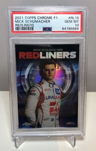 2021 Topps Chrome Formula 1 - Redliners Max Out Mick Schumacher #RL-10 ...