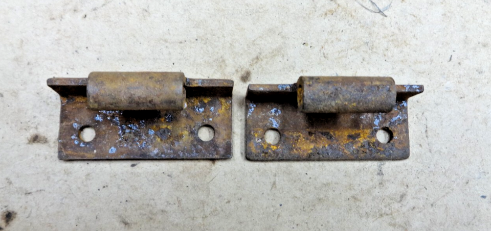 NOS 1926 1927 Model T Ford Roadster TRUNK LID HINGES Original pair BODY ...